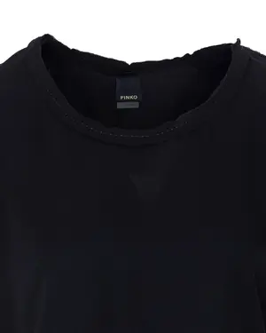 Pinko Cape Sleeve Crewneck Top