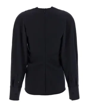 Victoria Beckham Twist Detail Blouse