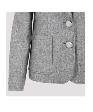 Giambattista Valli Blazer Jacket - Gray