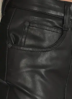 Ermanno Scervino Faux-leather Skinny Trousers