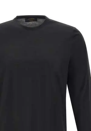 GRAN SASSO Athleisure Crew-neck Knitted Sweater