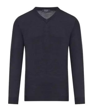 Zanone Long Sleeve Knitwear For Men