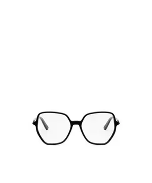 Dior Full-rim Octagonal Eyeglasses - Black