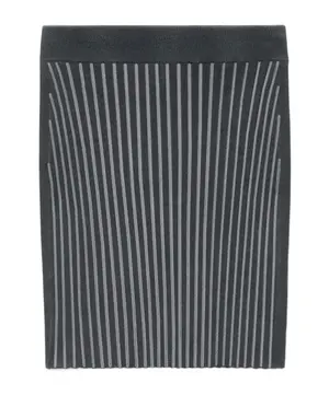 Alexander Wang Ribbed-knit Mini Skirt - Grey