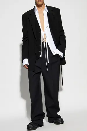ANN DEMEULEMEESTER Single Breasted Tailored Blazer