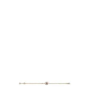 Gucci Interlocking Rose Gold Diamond Bracelet - Yellow