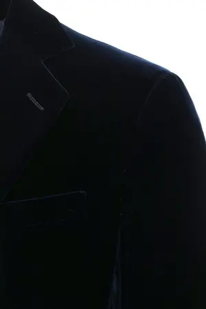 Giorgio Armani Dark Blue Double-breasted Blazer