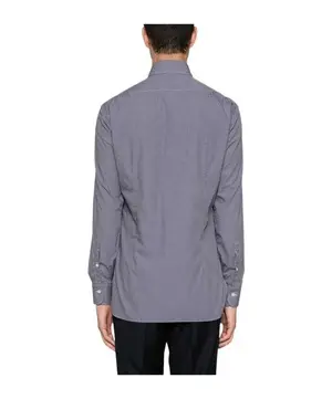 BARBA NAPOLI Long-sleeved Shirt - Gray