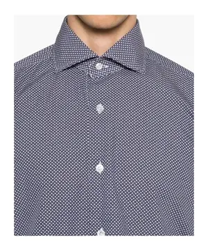 BARBA NAPOLI Long-sleeved Shirt - Gray
