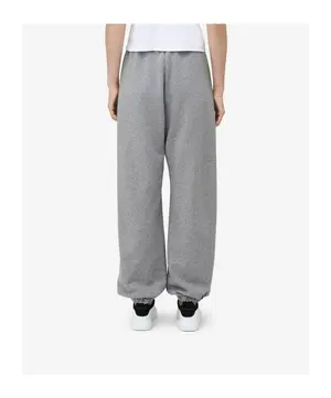 Alexander McQueen Skull Embroidered Tapered Sweatpants
