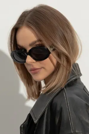 Chloé Oval Frame Sunglasses
