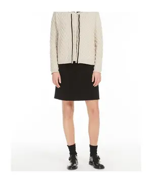 Max Mara Straight Wool Skirt
