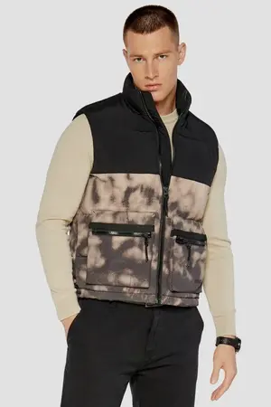 Hugo Boss Tie-dye Print Gilet
