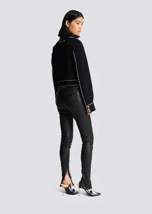 Balmain Western Crepe Jacket