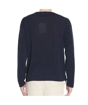 ROBERTO COLLINA Ribbed Crewneck Sweater - Black