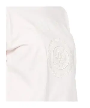 ANINE BING Short-sleeve Crew Neck T-shirt With Logo Detail