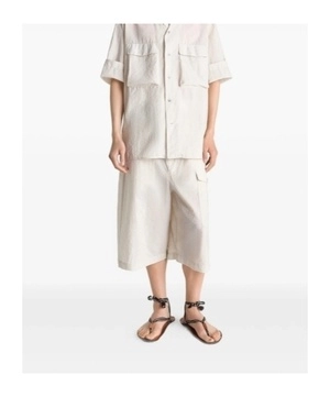 LEMAIRE Cargo Easy Shorts - Gypsum