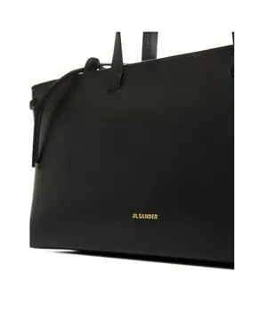 JIL SANDER Logo Printed Top Handle Bag