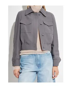 Dries Van Noten Long-sleeved Casual Jacket With Chest Pockets