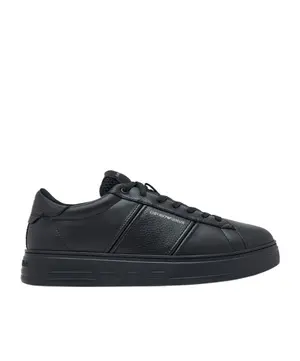Emporio Armani Panelled Lace-up Low Top Sneakers