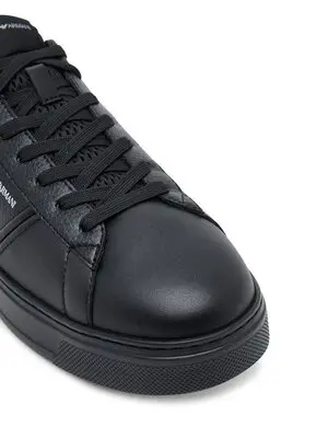 Emporio Armani Panelled Lace-up Low Top Sneakers