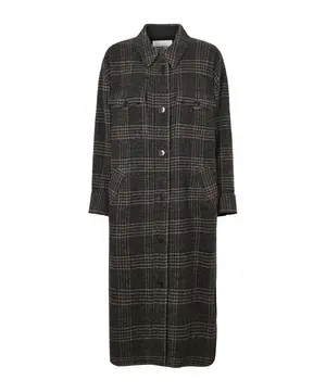Checked Coats For Women