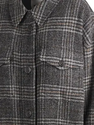 Isabel Marant Étoile Checked Buttoned Coat