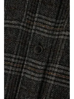 Isabel Marant Étoile Gislene Checked Long Coat - No