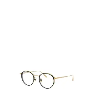 Linda Farrow Geometric Frame Eyeglasses