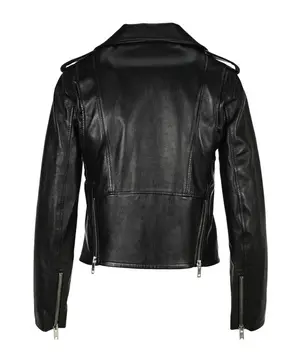 Celine Long Sleeve Leather Jacket