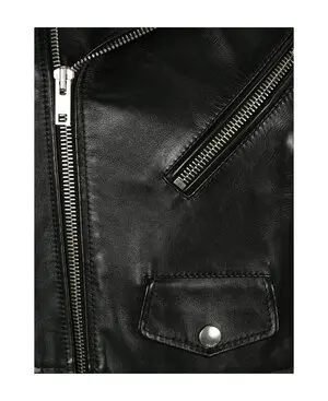 Celine Long Sleeve Leather Jacket