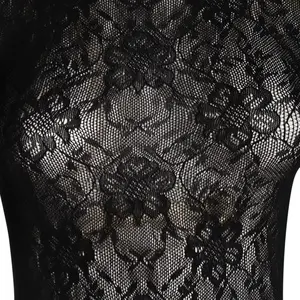 Saint Laurent Lace Detailed Off-shoulder Top