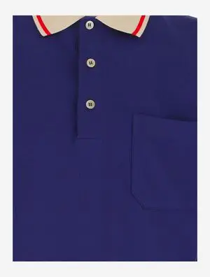 Gucci Stripe-detail Polo Shirt