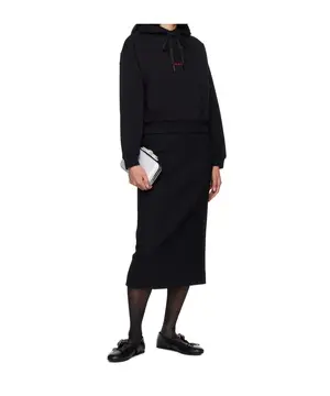 SHUSHU/TONG Pencil Midi Skirt