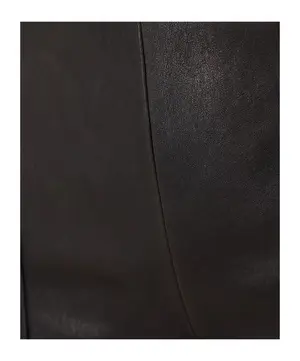 ANN DEMEULEMEESTER Paneled Skinny Leather Pants