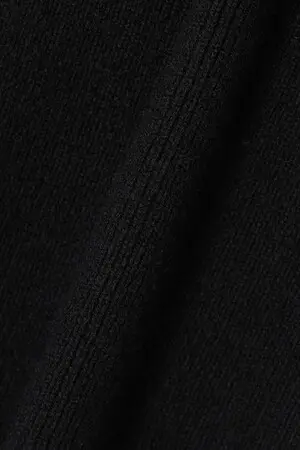 Arch4 Rosa Cashmere Ribbed V-neck Midi Dress