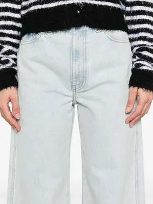 Khaite Dane Wide-leg Jeans