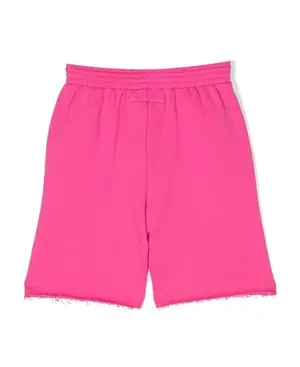 MAISON MARGIELA Elastic Waist Shorts With Logo