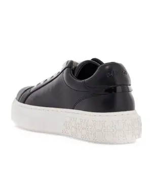 Pinko Logo Patch Platform Sneakers - White