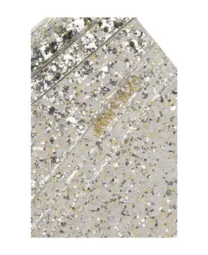 JIMMY CHOO Glitter Clutch Bag - Gray