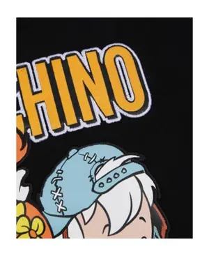 Moschino The Flintstones Printed Hoodie - Black