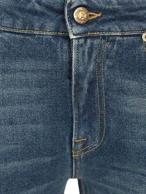GOLDEN GOOSE Flared Jeans With Gold Chain Detail