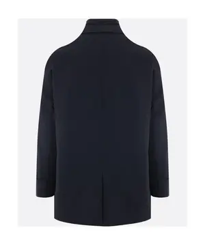 Herno Buttoned Layered Effect Coat