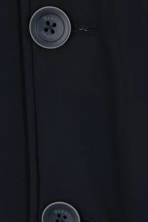Herno Buttoned Layered Effect Coat