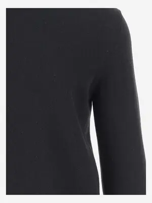 Woolrich Embroidered Logo Crewneck Jumper - Black