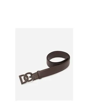 Dolce & Gabbana Logo Plaque Belt