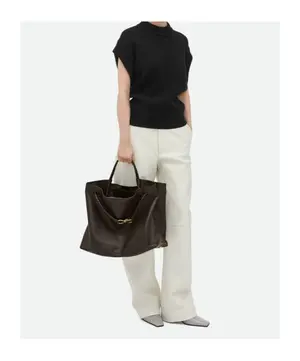 Bottega Veneta Andiamo Large Tote Bag - Fondant