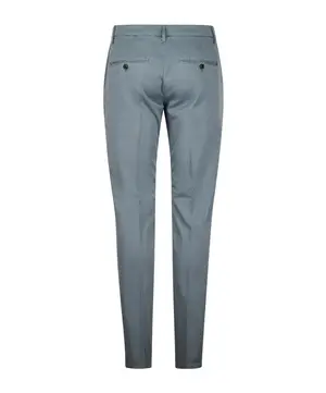 DONDUP Slim Fit Tapered Trousers - Gray