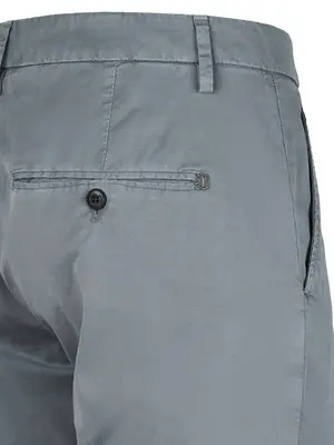 DONDUP Slim Fit Tapered Trousers - Gray