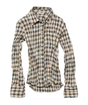 Acne Studios Check Button-up Shirt